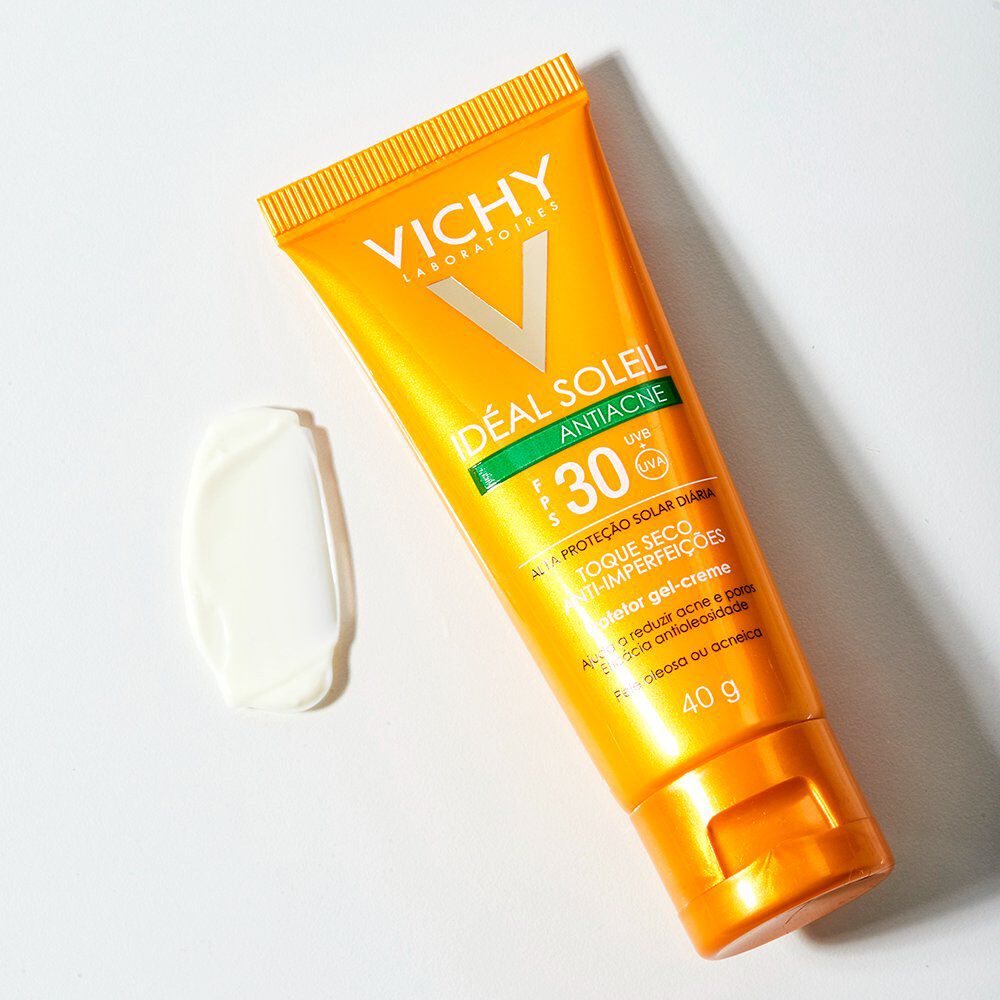 Protetor Solar Facial Antiacne Vichy com FPS30 | Dermaclub