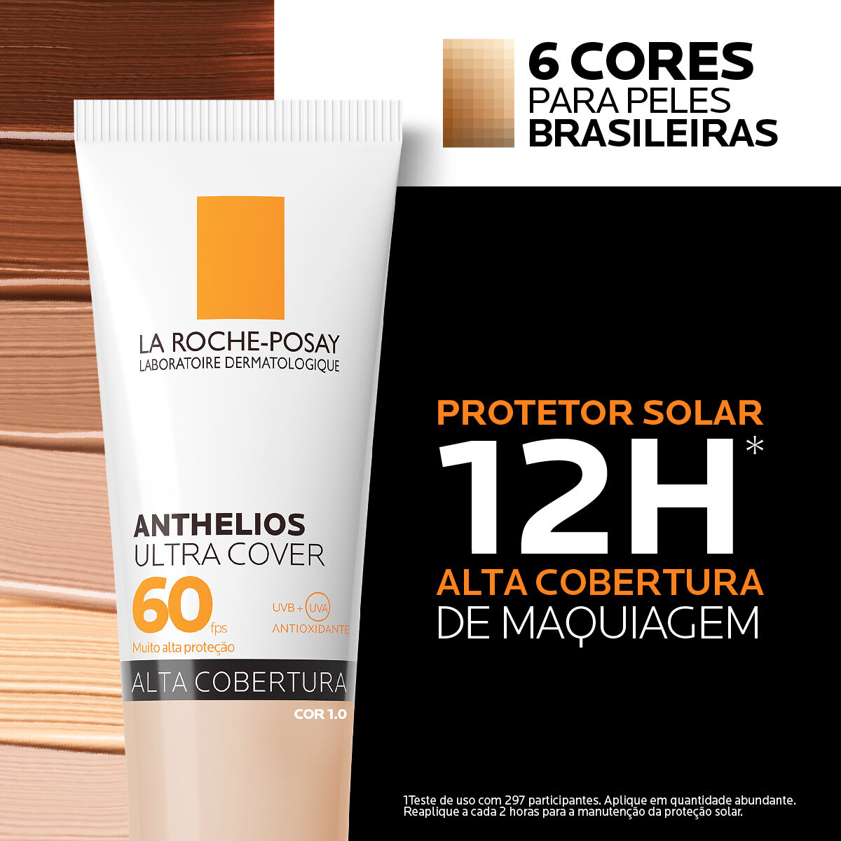 Protetor Solar La Roche Posay Anthelios Ultra Cover Cor 1.0 FPS 60 30g