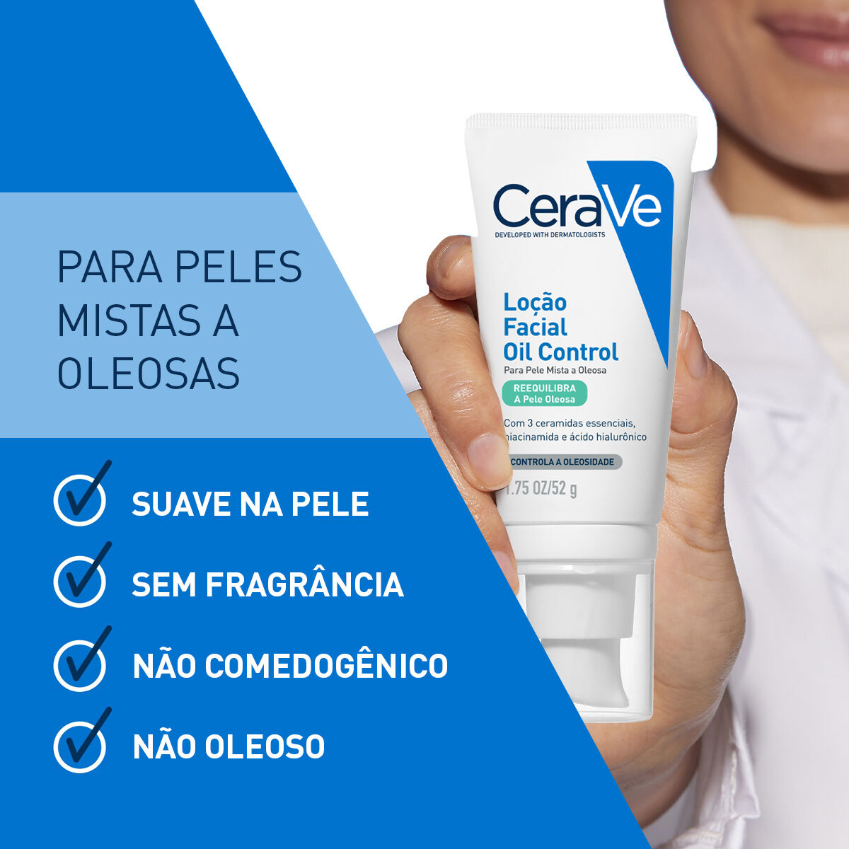 Loção Facial Oil Control: Controle de Oleosidade | Dermaclub