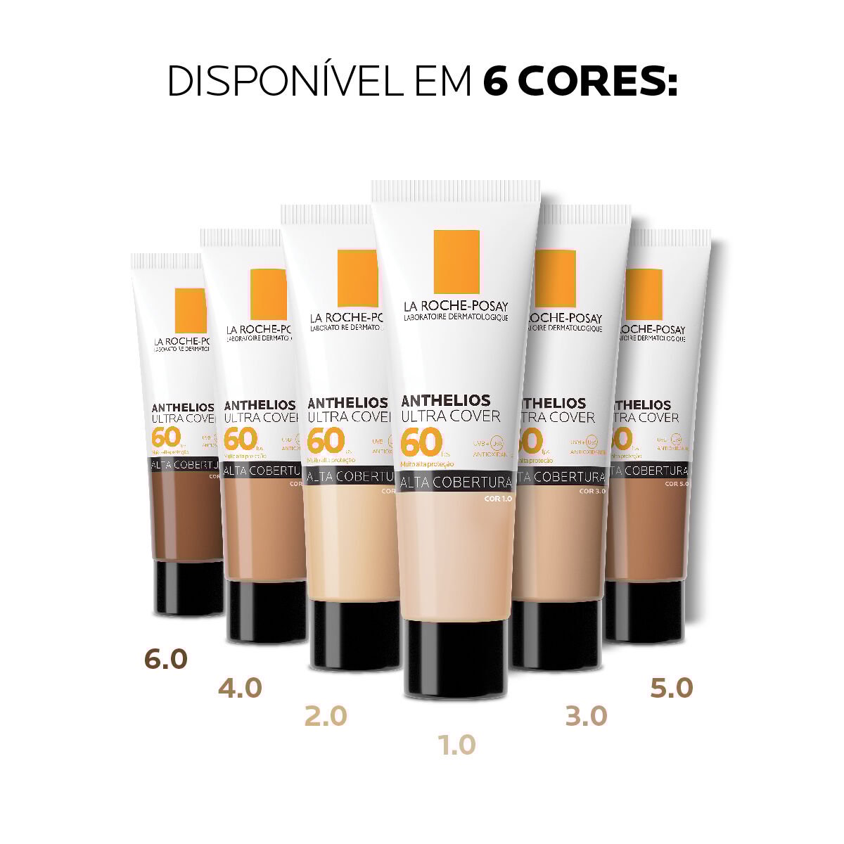 Protetor Solar La Roche Posay Anthelios Ultra Cover Cor 1.0 FPS 60 30g