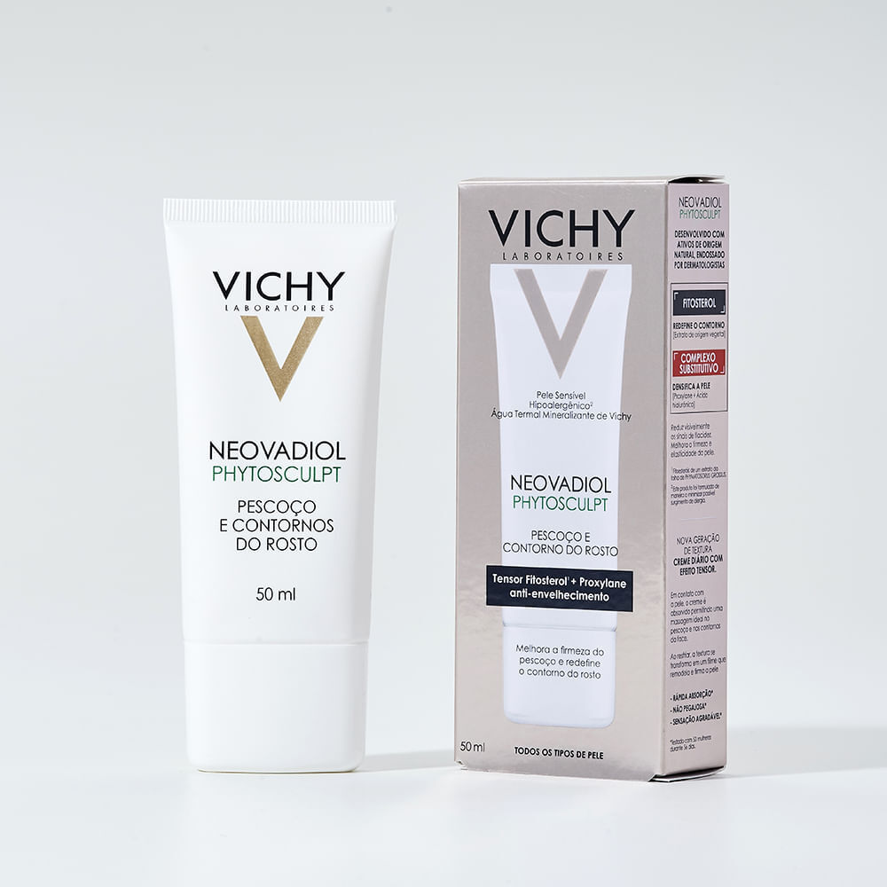 Neovadiol Phytosculpt Vichy: Creme Anti-idade para Pescoço